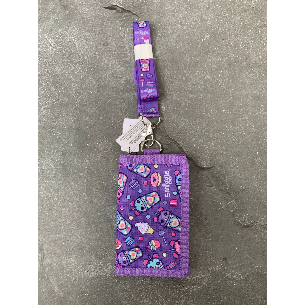 Jual SMIGGLE WONDER WORLD WALLET WITH STRAP LILAC - DOMPET SMIGGLE ...