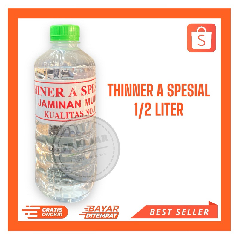 Jual Thinner A Spesial 1/2 Liter (HANYA GOSEND) | Shopee Indonesia