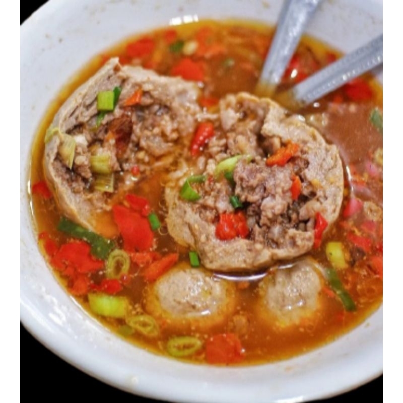 Jual Baso Aci Daging Sapi Cincang Pedas - Baso Aci Instan Isi Daging ...