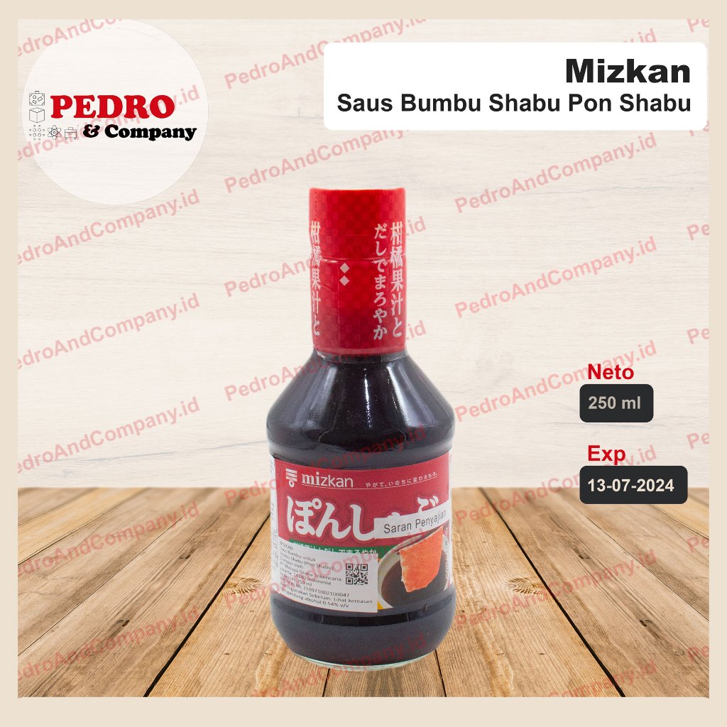 Jual Mizkan - Pon shabu/ shabu-shabu dipping sauce soy sauce flavor (250ml) | Shopee Indonesia