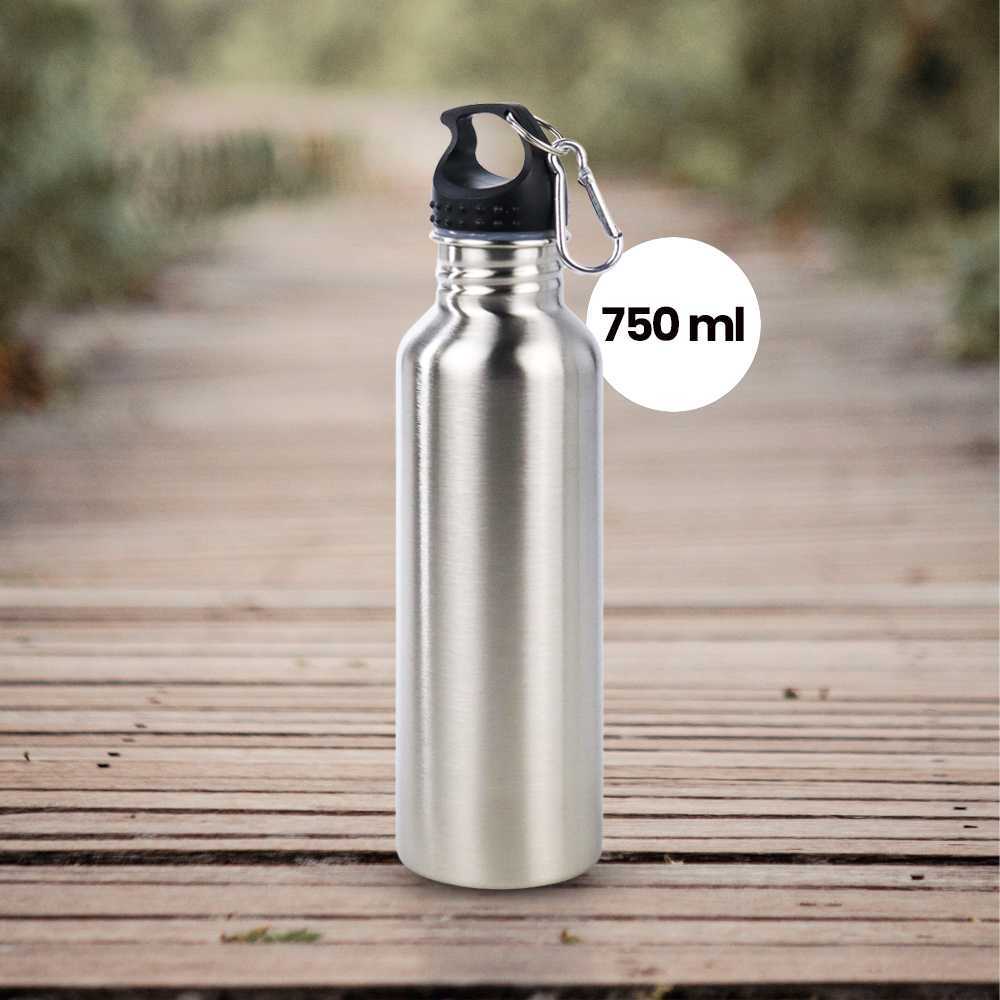 Jual UPORS Botol Minum Olahraga Stainless Steel Dengan Karabiner 750 ml ...