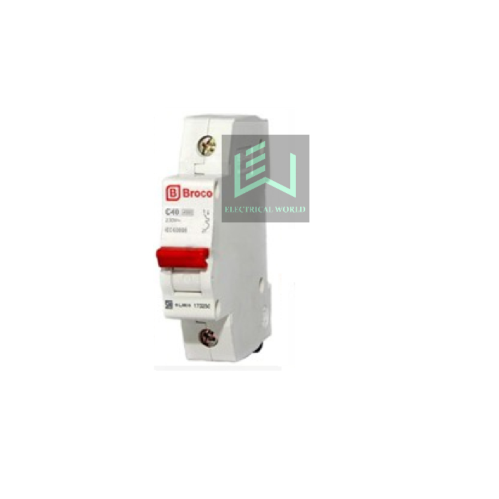 Jual Broco MCB 2A 4A 6A 10A 16A 20A 25A 32A 40A Pemutus Arus Mini Circuit Breaker 2 4 6 10 16 20 ...