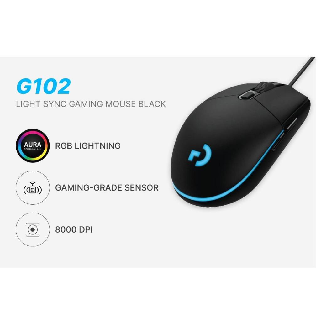 Jual Mouse Logitech G300s / G102 LIGHTSYNC Gaming Mouse | Shopee Indonesia