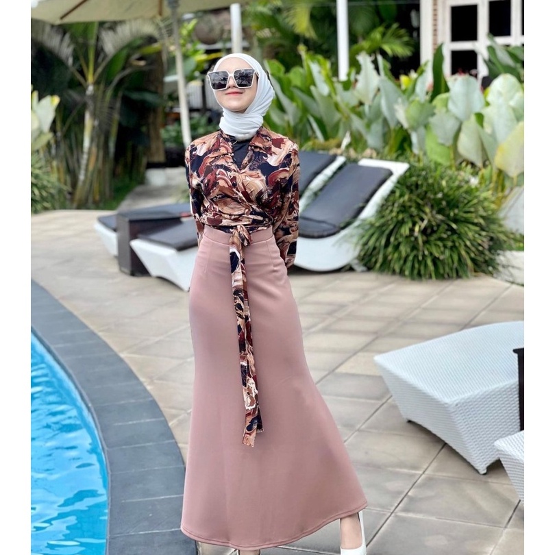 Jual TIPE YCK013 Rok Span Wanita Panjang Rok Duyung Rok Mermaid Scuba ...