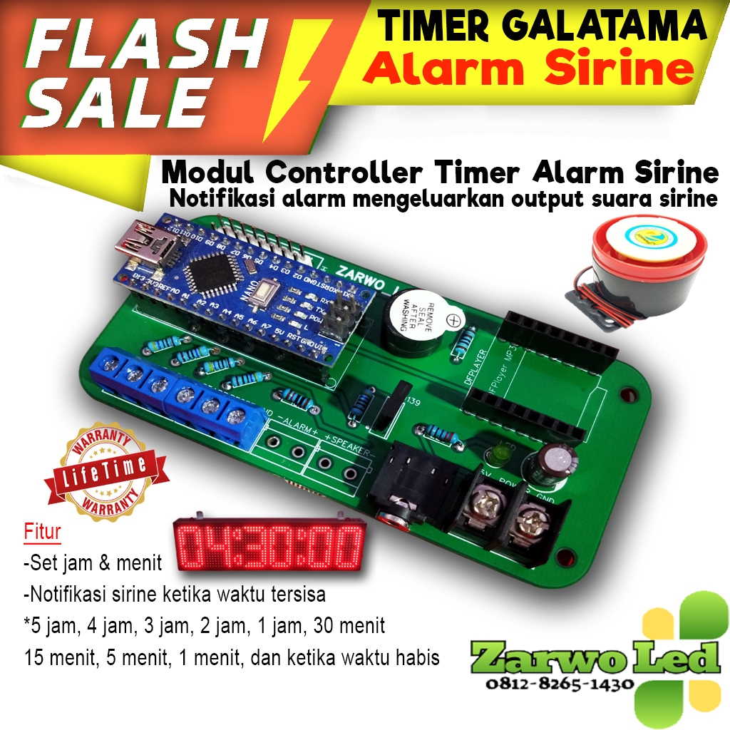 Jual MODUL CONTROLLER COUNTDOWN TIMER - WAKTU HITUNG MUNDUR - LOMBA ...