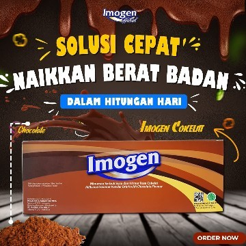 Jual IMOGEN COKLAT SOLUSI UNTUK MENAMBAH BB ANAK SAMPAI LANSIA (isi 6 ...