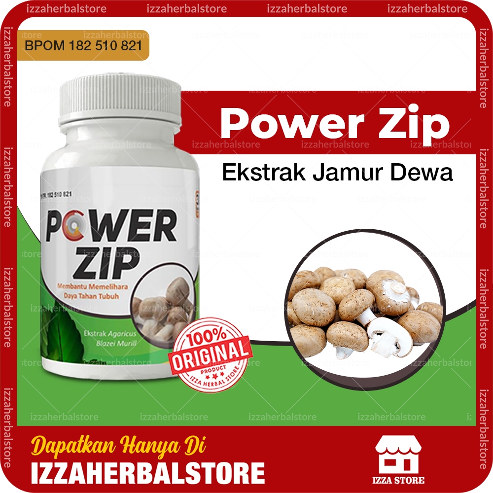 Jual POWER ZIP Original Dari Jamur Dewa Asli Obat Penyakit Kronis Asam ...