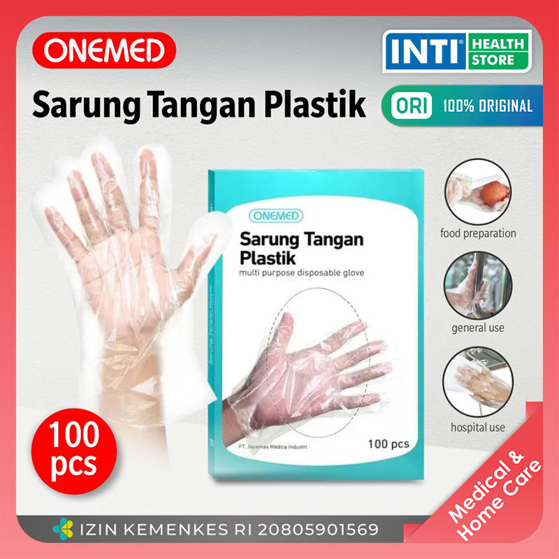 Jual ONEMED | Sarung Tangan Plastik Onemed Box Isi 100's | Sarung ... Jual ONEMED | Sarung Tangan Plastik Onemed Box Isi 100's | Sarung ...