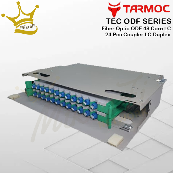 Jual Fiber Optic Odf Otb 48 Core Lc Lengkap Rackmount Odf 48c Lc