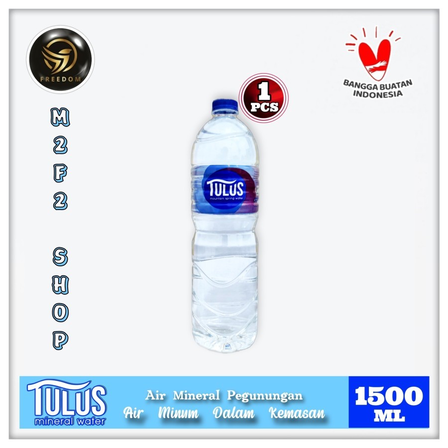 Jual Air Mineral TULUS pH8 Botol Besar Pet - 1500 ml | 1,5 liter ...