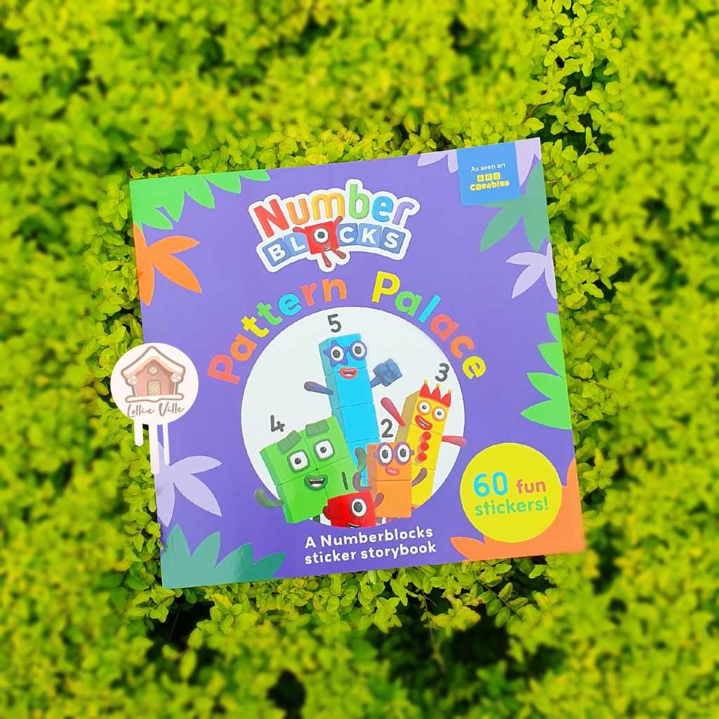 Jual Numberblocks Pattern Palace Sticker Storybook Shopee Indonesia