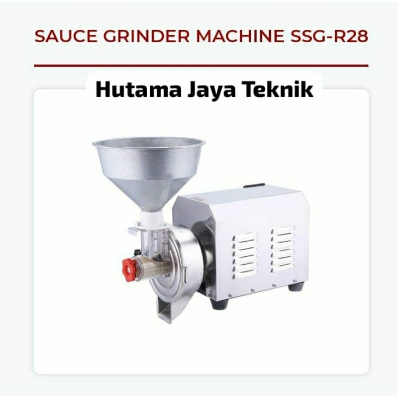 Jual Mesin Pembuat Selai Kacang Sauce Grinder Machine SSG-R28 Fomac ...