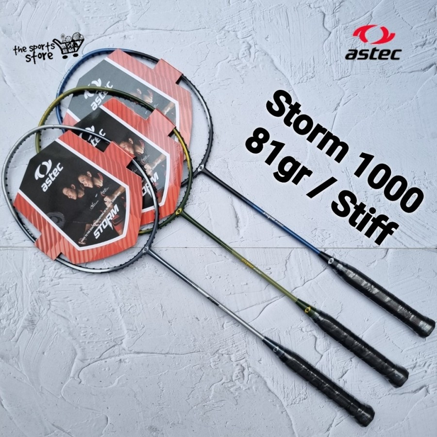 Jual Raket Badminton Toalson Astec Storm R1000 4U 81g Bulutangkis ...