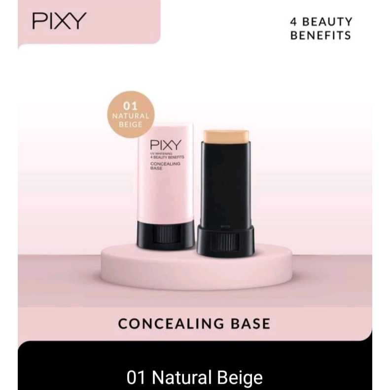 Jual PIXY Concealing Base 4 Beauty Benefits - Concealer 4 Shades ...