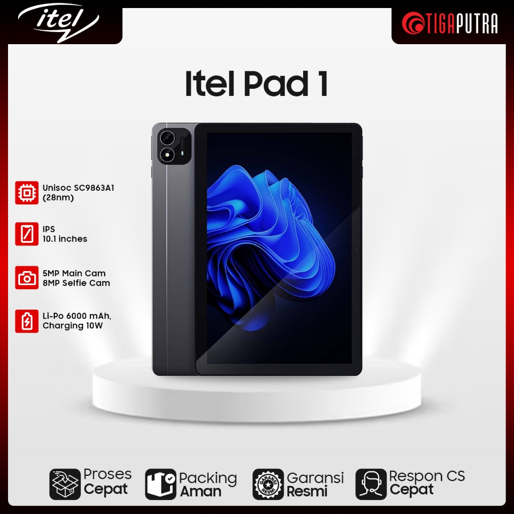 Jual Itel Pad One (RAM 4GB, ROM 128GB, Battery Capacity 6000 mAh) | Shopee Indonesia