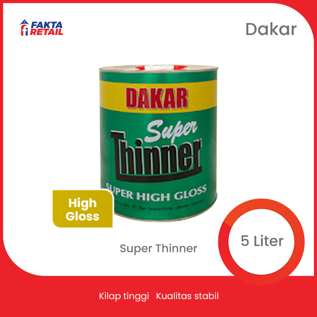 Jual Thinner Dakar Hijau 5 Liter | Shopee Indonesia