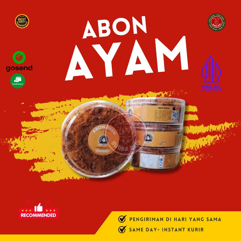 Jual (BISA INSTANT) Abon Ayam Sapi Asli Cianjur | Abon Ayam Asli ...
