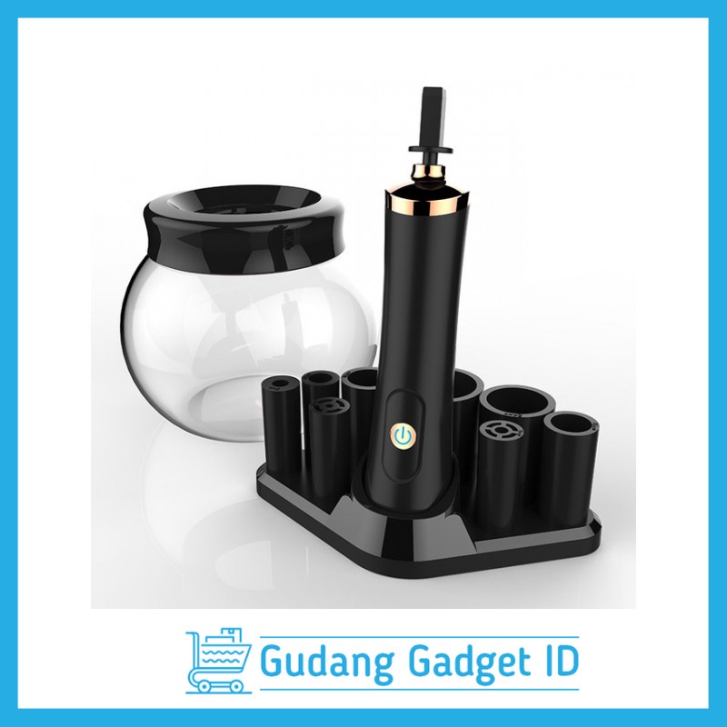 Jual Laris Pembersih Kuas Makeup Elektrik Brush Cleaner & Dryer Washing ...