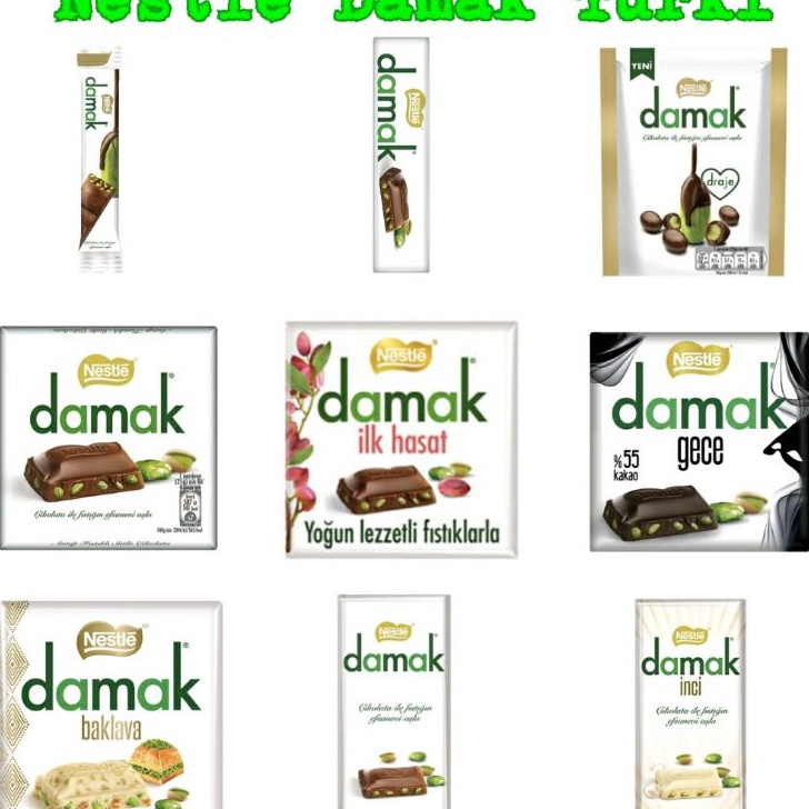 Jual Tipe Fkw986 Coklat Nestle Damak Turki Damak Baklava Turkish