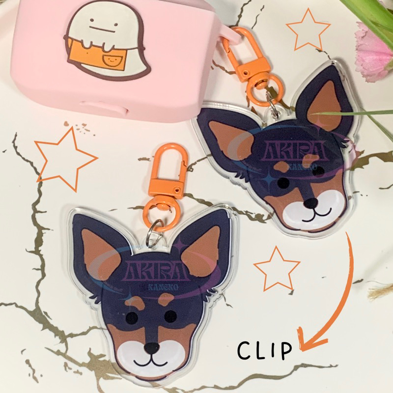 Jual Keyring Keychain Gantungan Kunci Lori DPR IAN Dog // JUNGKOOK LISA ...