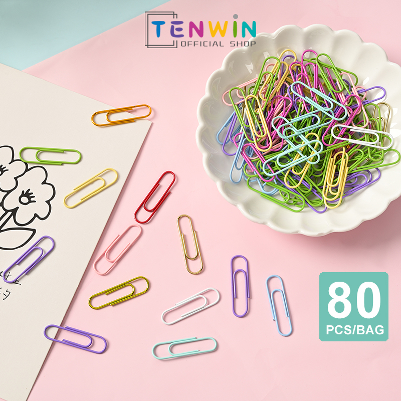 Jual Paper Clip / Klip Kertas Paper Clips 29mm 80pcs/Bag untuk ...
