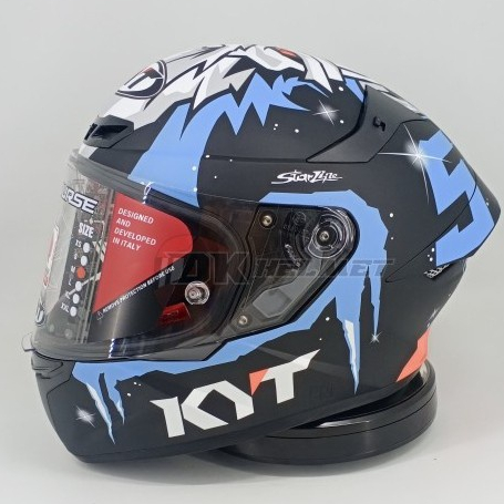 Jual HELM KYT TT COURSE MASIA WINTER TEST BLACK DOFF TTCOURSE | HELM ...