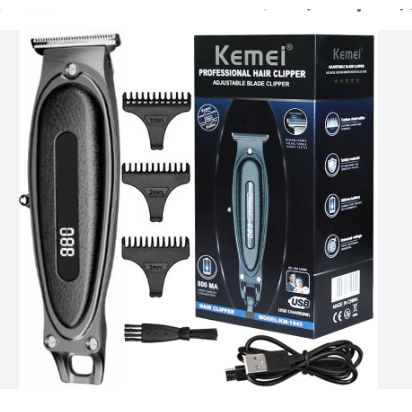 Jual KEMEI KM-1945 BODY FULL METAL TRIMMER ALAT CUKUR RAMBUT/MESIN CUKUR | Shopee Indonesia