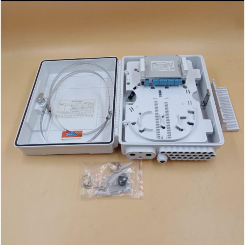 Jual odp 24 core model PAZ lengkap Splitter box 1-8 SC upc | Shopee ...