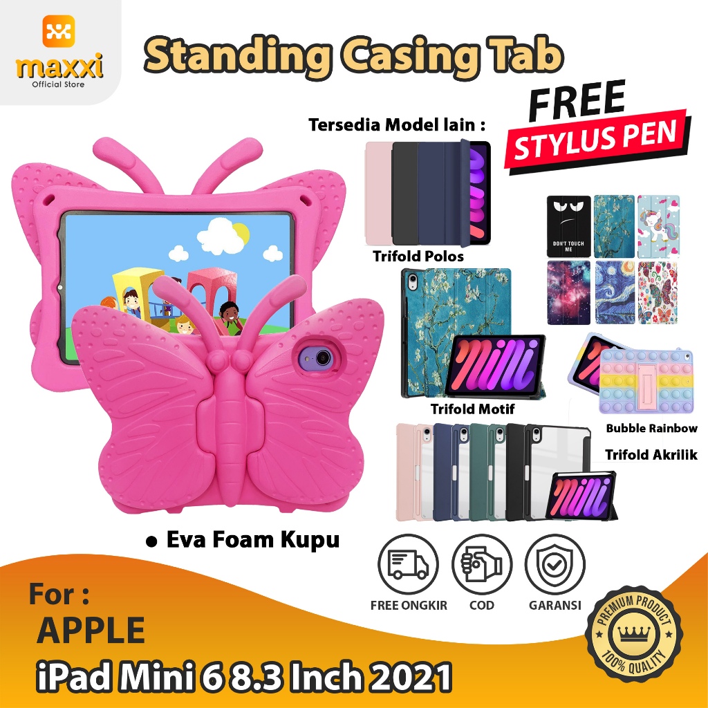 Jual Shockproof Case iPad Mini 7 6 8.3 Inch 2024 2021 A2567 A2568 A2569 ...