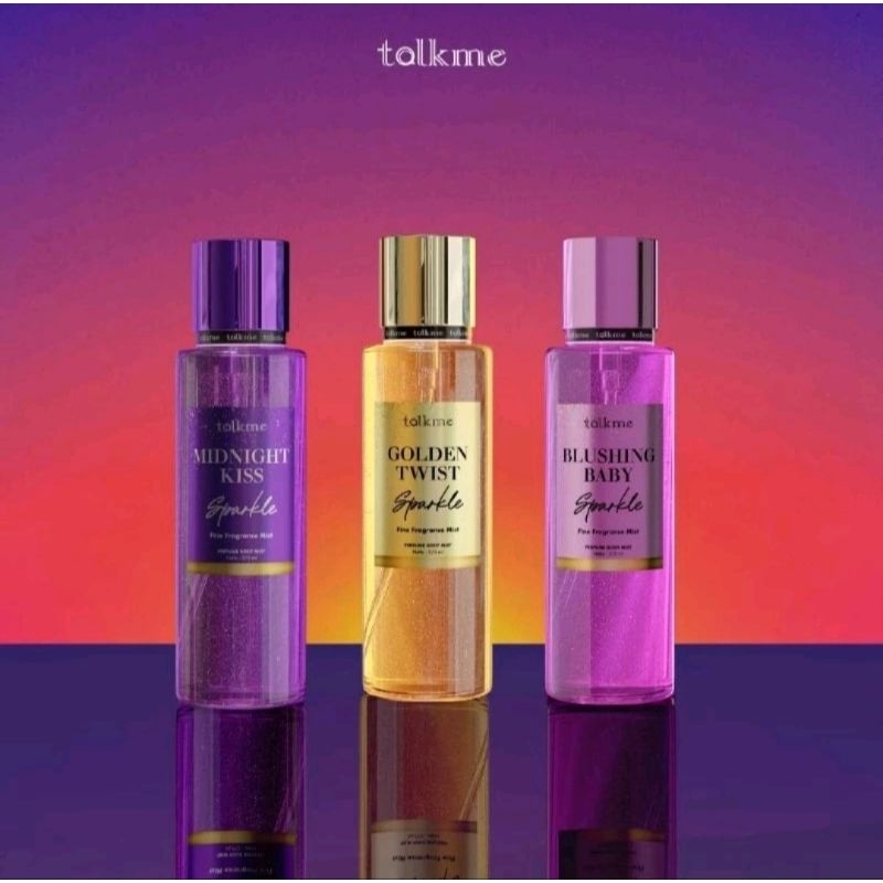Jual PARFUM BODY MIST SPARKLE TALKME 275ML(BPOM READY,) | Shopee Indonesia