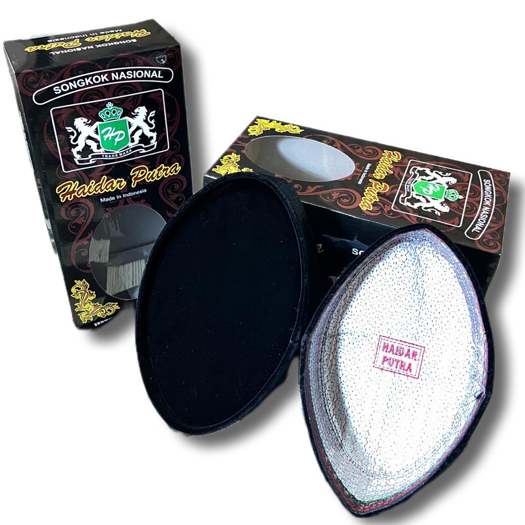Jual Songkok hitam Halus kopiah hitam peci hitam polos Non Ac kopyah ...