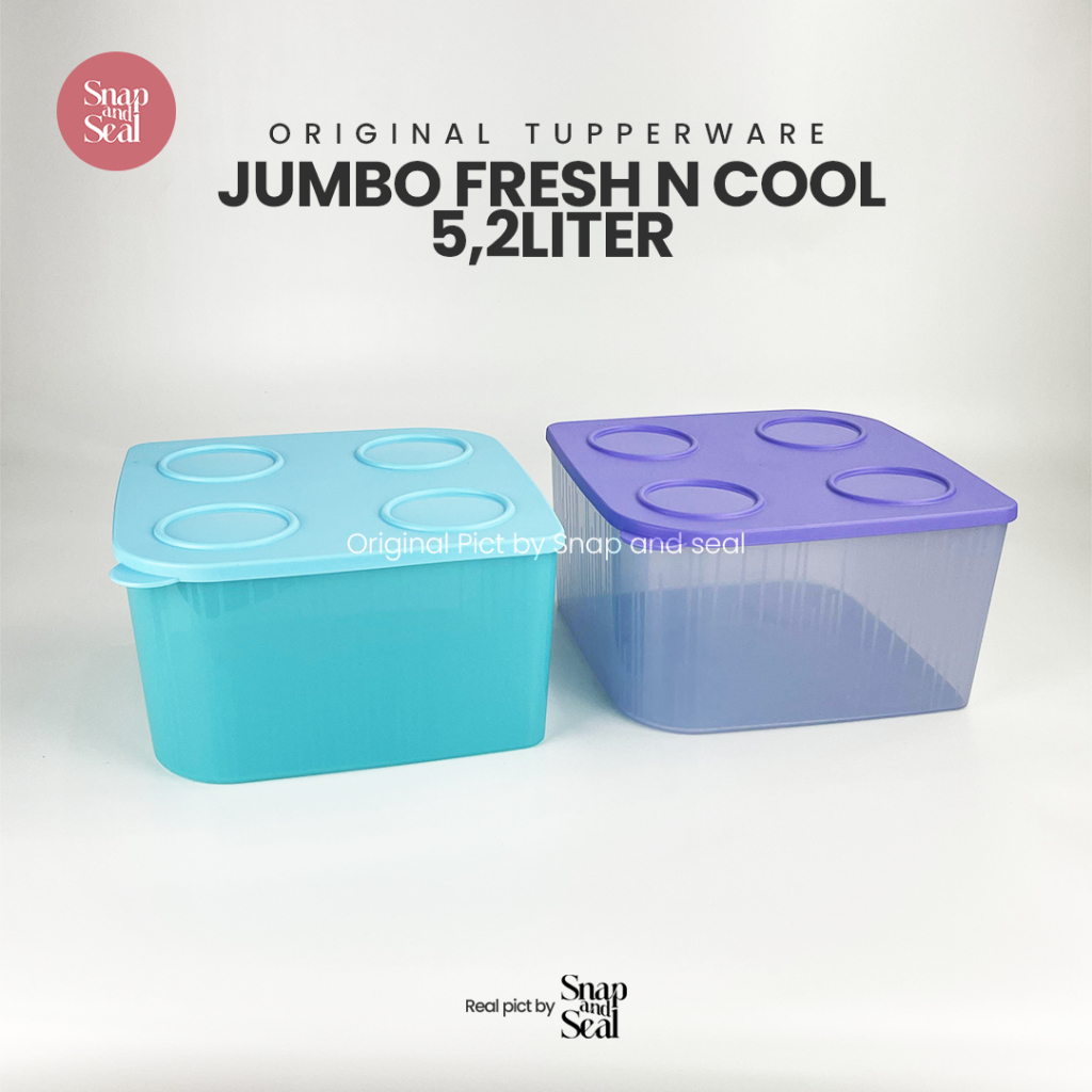 Jual JUMBO FRESH N COOL 5,2LITER TUPPERWARE | Shopee Indonesia