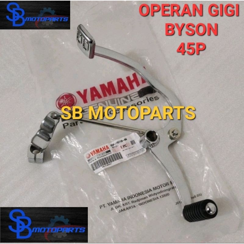 Jual PEDAL OPERAN GIGI PERSENELING BYSON BISON 150 LAMA ORIGINAL YAMAHA ...