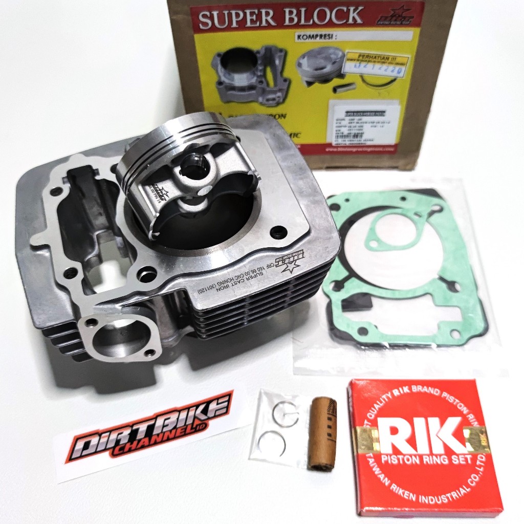 Jual BLOK BRT CRF 150 66 68 71.50 72 74 76 78 MM CAST IRON FORGED PISTON | Shopee Indonesia