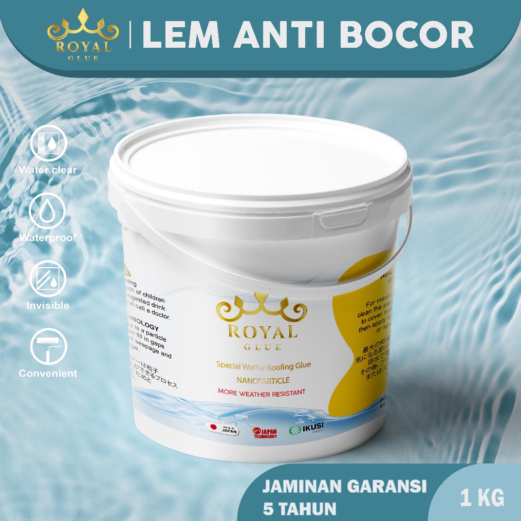 Jual Star Lem Bening Transparan 1 kg kilo Serbaguna Anti Bocor Super ...