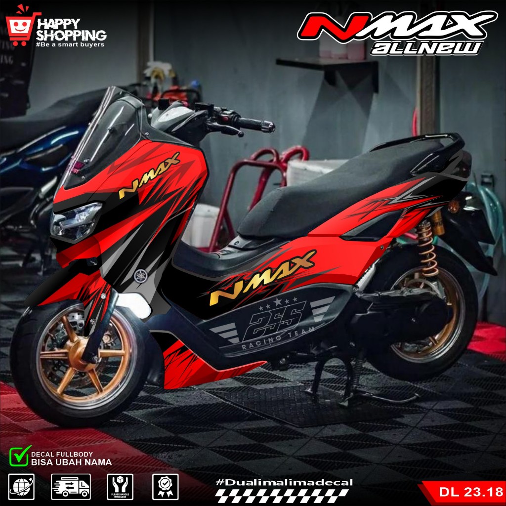 Jual Stiker Decal NMAX NEW 2020 2021 2022 2023 Full body Fullblok ...