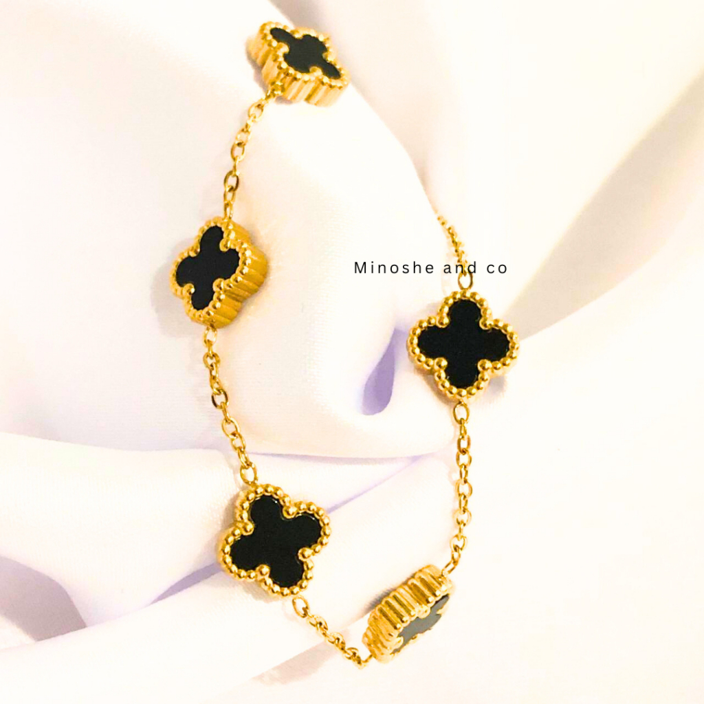 Jual MINOSHE&CO - Gelang Titanium Asli Wanita Model COLETTE tidak ...