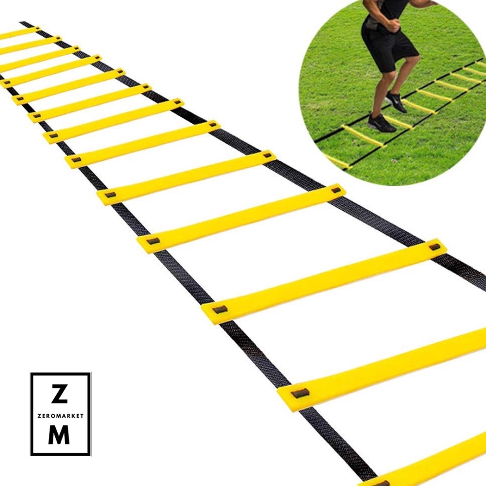 Jual [♔B83 ] Agility Ladder Drills Speed Tangga Kelincahan Ladder ...