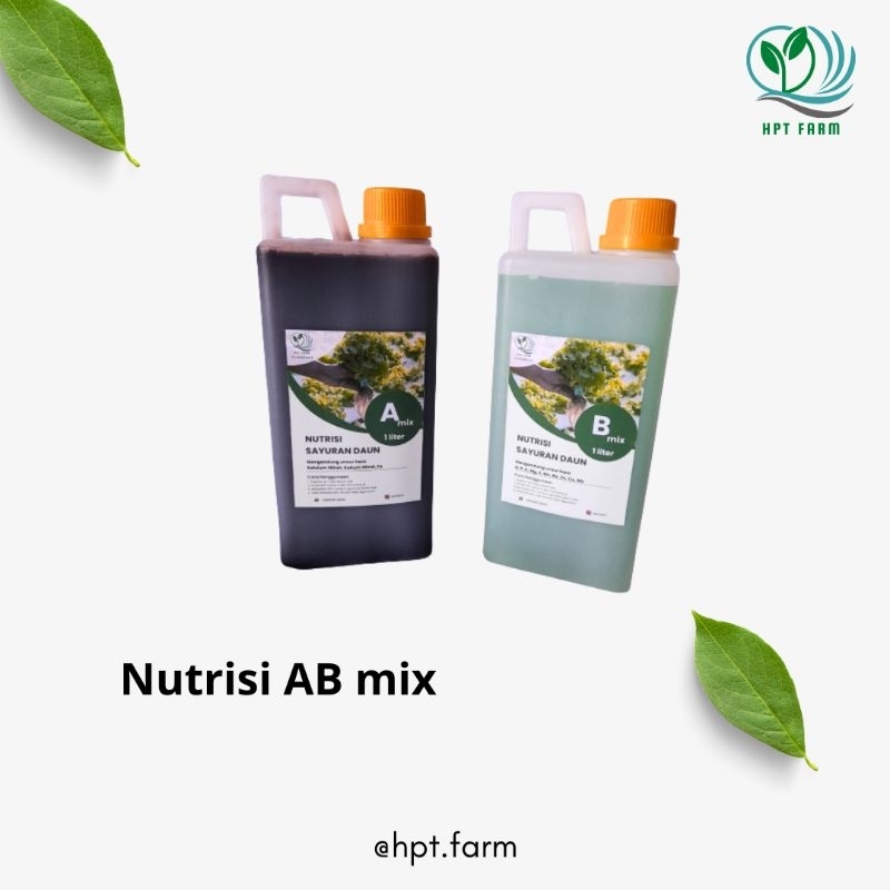 Jual Nutrisi Hidroponik AB Mix 500ml | Shopee Indonesia