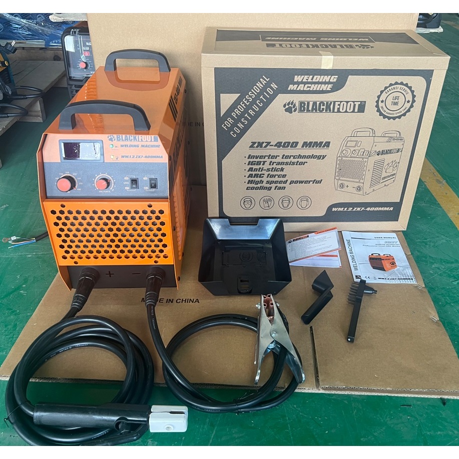 Jual Mesin Las 400A MMA 3 Phase IGBT BLACKFOOT Welding Inverter Trafo WM.1.2.ZX7-400-MMA ...