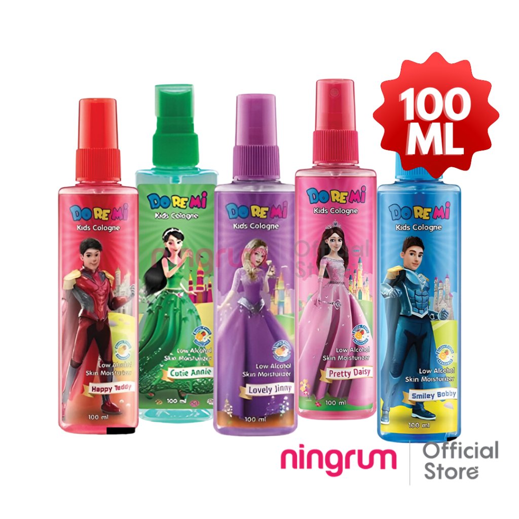Jual Ningrum - Doremi Kids Cologne 100ml Annie Teddy Jinny Daisy Bobby ...