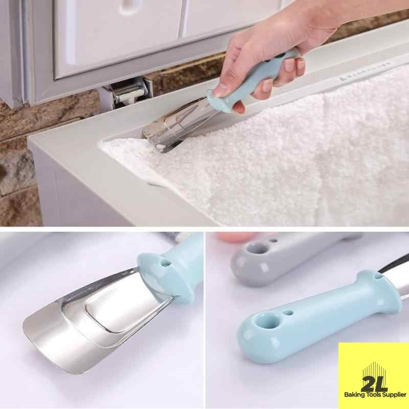 Jual kerokan es batu alat keruk bunga es batu scrapper sendok pembersih ...