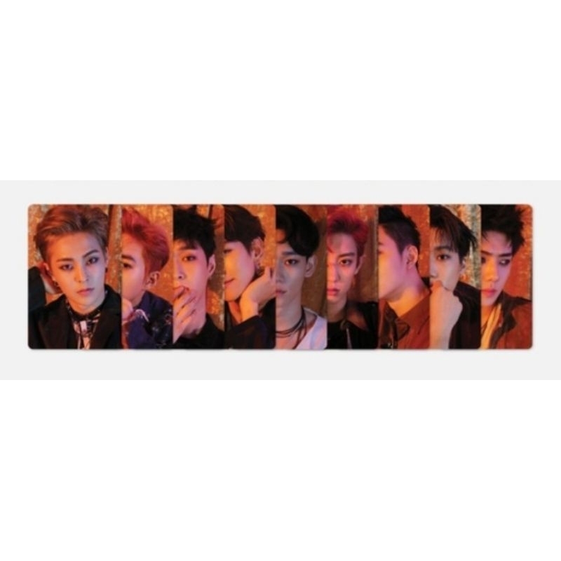 Jual official exo repackage card set photocard 10 th anniversary ...