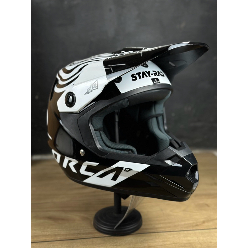 Jual HELM CROSS ORCA TYPE VORTEX | Shopee Indonesia