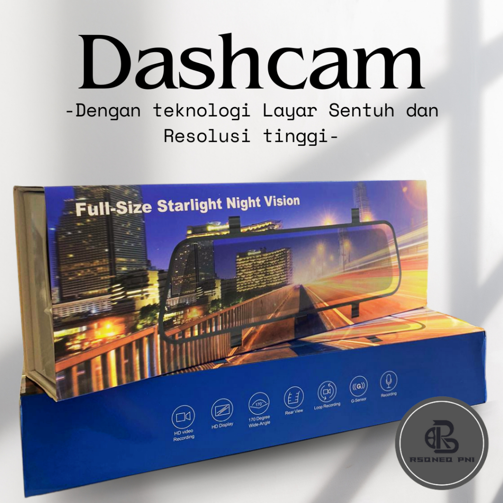 Jual Kamera Dashcam Rear View DVR 1080P 10 Inch Dascam Mobil Layar ...