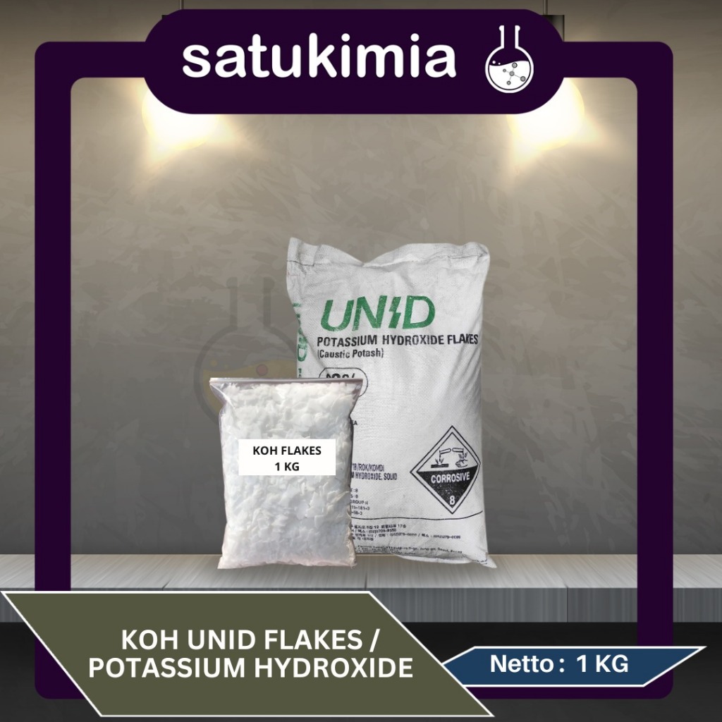 Jual KOH Flakes / Potassium Hydroxide / Pengatur PH - 500 Gram | Shopee ...