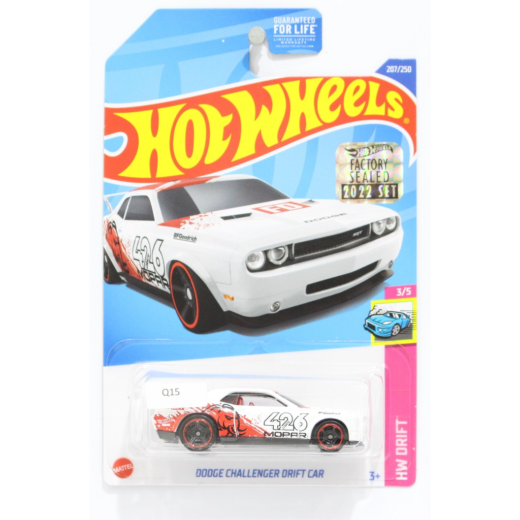 Jual HOT WHEELS DODGE CHALLENGER DRIFT CAR PUTIH FACTORY SEALED 2022 ...