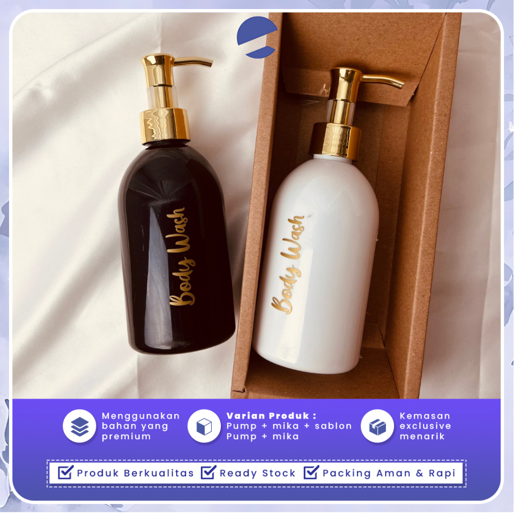 Jual Soap Pump Custom Botol Tempat Sabun Cair Desain Premium Hampers ...