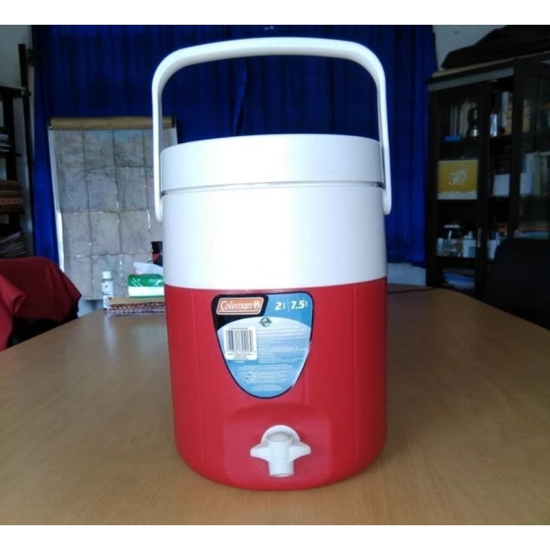 Jual New Gallon air Beverage Cooler kapasitas 2 Gallon botol camping ...