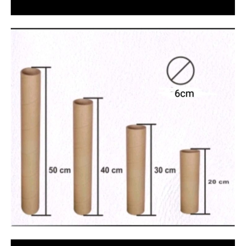 Jual Paper Tube Selongsong Tabung Packing | Shopee Indonesia